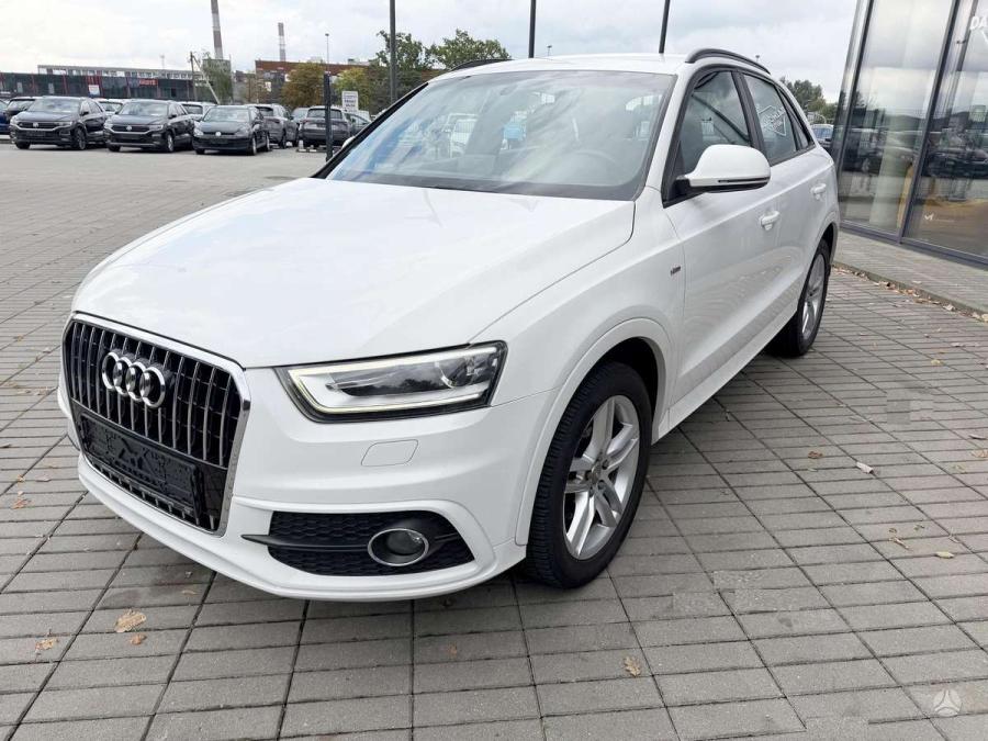 Balts Audi Q3 2014 Kauņa, ar dzinēja tilpumu 1.40 L un nobraukumu 218 tūkst. km par 9900 €, foto 1 vietnē AUTOMOTO.COM.LV