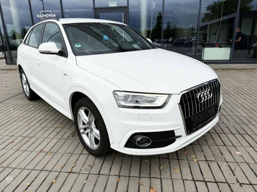 Balts Audi Q3 2014 Kauņa, ar dzinēja tilpumu 1.40 L un nobraukumu 218 tūkst. km par 9900 €, foto 3 vietnē AUTOMOTO.COM.LV