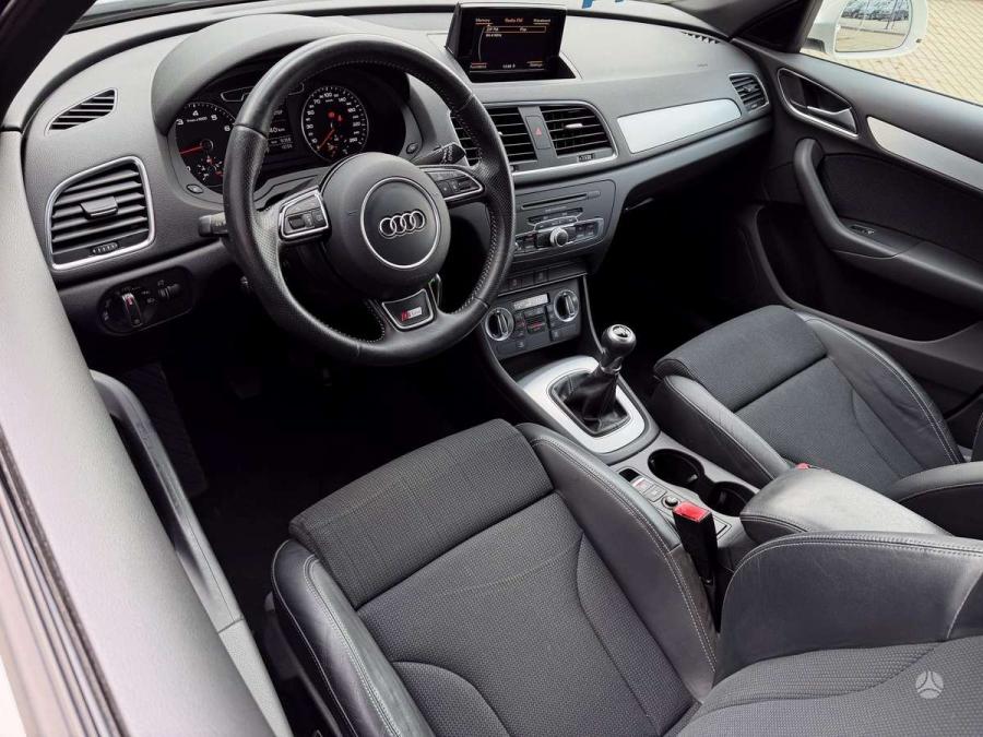Balts Audi Q3 2014 Kauņa, ar dzinēja tilpumu 1.40 L un nobraukumu 218 tūkst. km par 9900 €, foto 7 vietnē AUTOMOTO.COM.LV