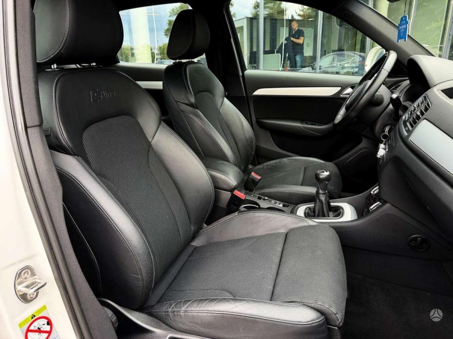 Balts Audi Q3 2014 Kauņa, ar dzinēja tilpumu 1.40 L un nobraukumu 218 tūkst. km par 9900 €, foto 11 vietnē AUTOMOTO.COM.LV