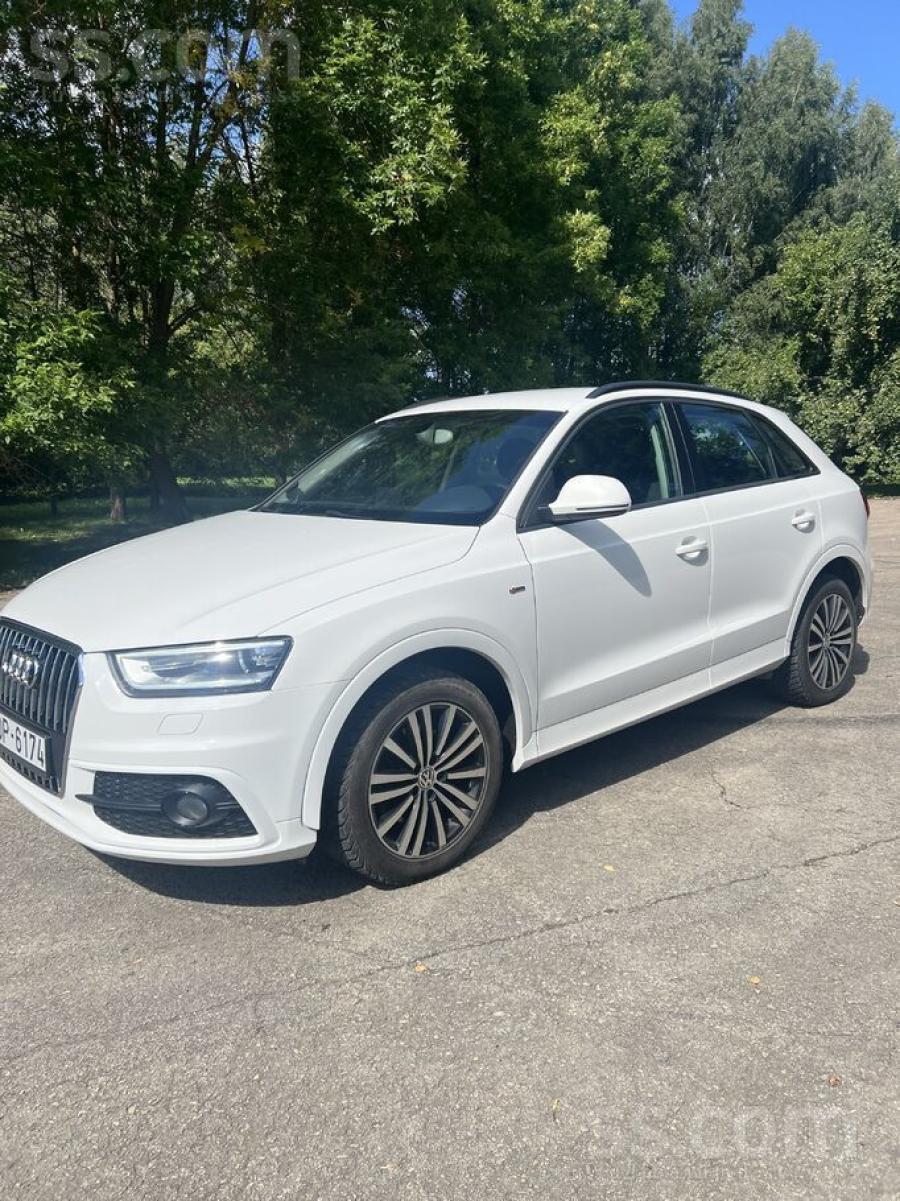 Balts Audi Q3 2014 Aizkraukle, ar dzinēja tilpumu 2.00 L un nobraukumu 221 tūkst. km par 10870 €, foto 1 vietnē AUTOMOTO.COM.LV