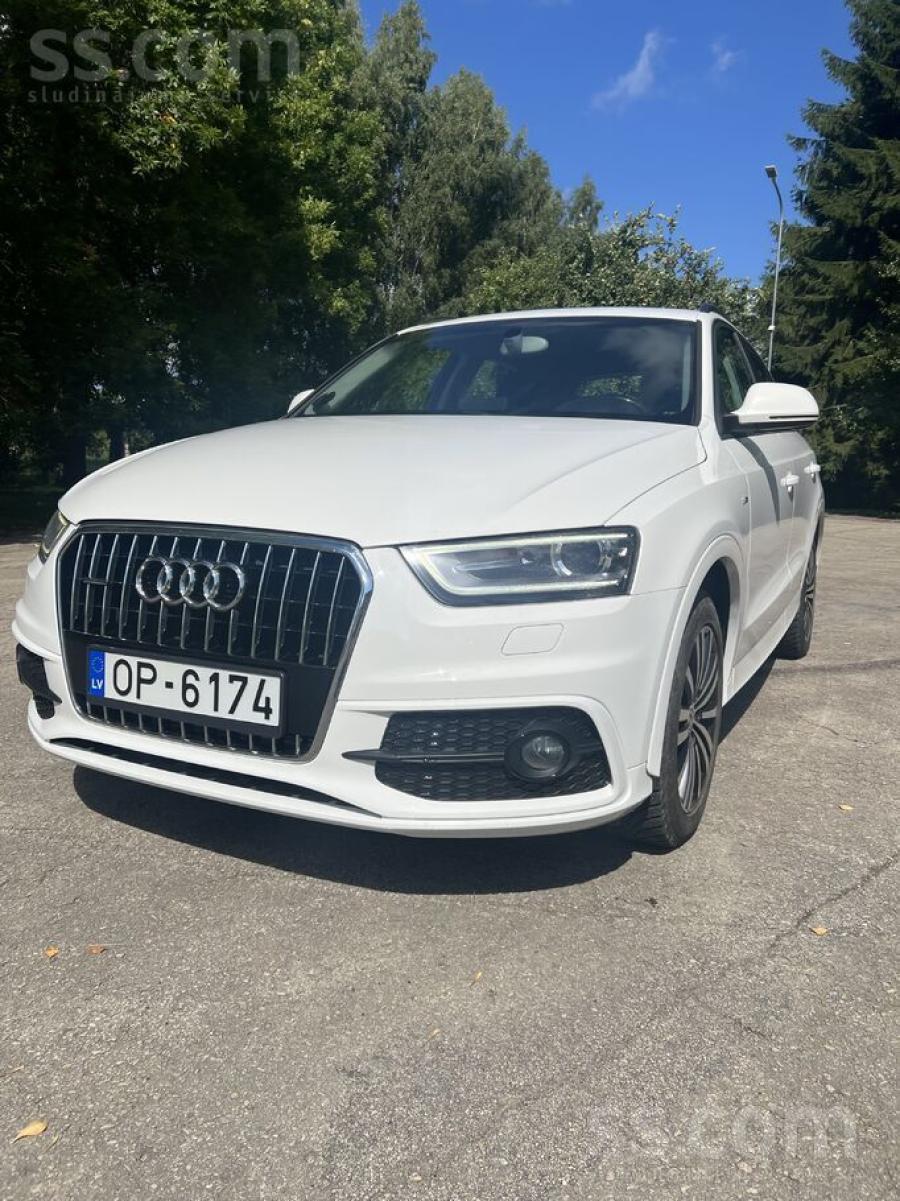 Balts Audi Q3 2014 Aizkraukle, ar dzinēja tilpumu 2.00 L un nobraukumu 221 tūkst. km par 10870 €, foto 3 vietnē AUTOMOTO.COM.LV