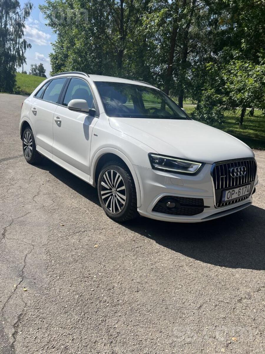 Balts Audi Q3 2014 Aizkraukle, ar dzinēja tilpumu 2.00 L un nobraukumu 221 tūkst. km par 10870 €, foto 9 vietnē AUTOMOTO.COM.LV