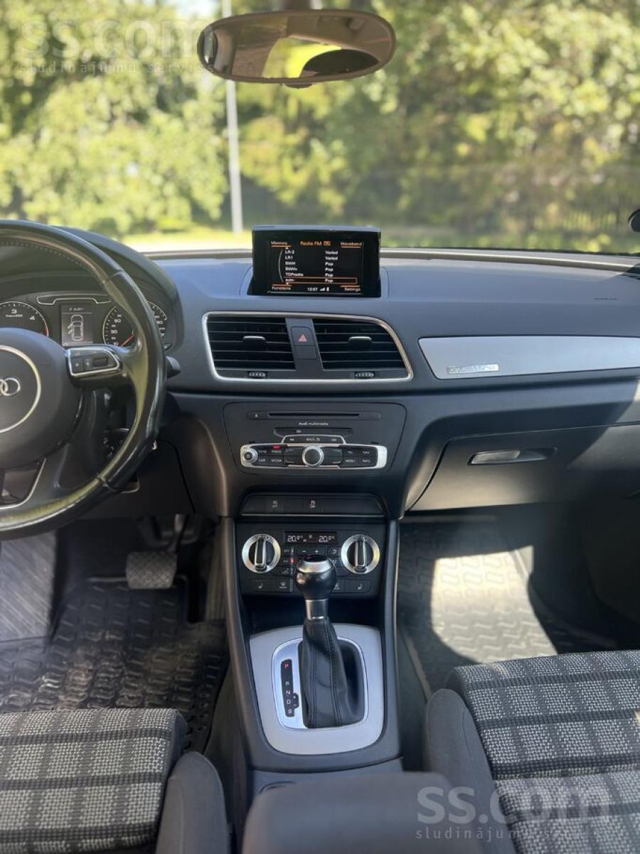 Balts Audi Q3 2014 Aizkraukle, ar dzinēja tilpumu 2.00 L un nobraukumu 221 tūkst. km par 10870 €, foto 12 vietnē AUTOMOTO.COM.LV