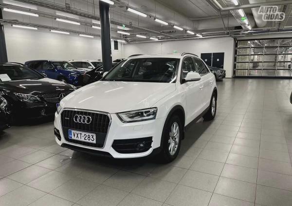 White Audi Q3 2014 in Ignalina, with an engine capacity of 2.00 L and mileage of 288 thousand km for 10800 €, photo 1 on AUTOMOTO.COM.LV