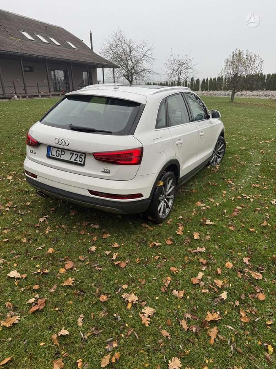 Balts Audi Q3 2015 Kauņa, ar dzinēja tilpumu 1.97 L un nobraukumu 286 tūkst. km par 12500 €, foto 3 vietnē AUTOMOTO.COM.LV