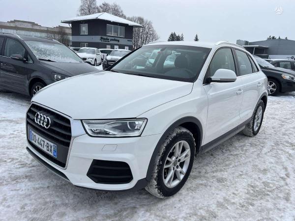 Balts Audi Q3 2015 Tauragė, ar dzinēja tilpumu 1.97 L un nobraukumu 153 tūkst. km par 13500 €, foto 1 vietnē AUTOMOTO.COM.LV