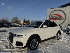 White Audi Q3 2015 in Telschi, with an engine capacity of 1.97 L and mileage of 253 thousand km for 10500 €, photo 3 on AUTOMOTO.COM.LV