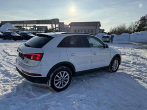 White Audi Q3 2015 in Telschi, with an engine capacity of 1.97 L and mileage of 253 thousand km for 10500 €, photo 8 on AUTOMOTO.COM.LV