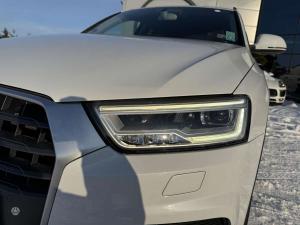 White Audi Q3 2015 in Telschi, with an engine capacity of 1.97 L and mileage of 253 thousand km for 10500 €, photo 11 on AUTOMOTO.COM.LV