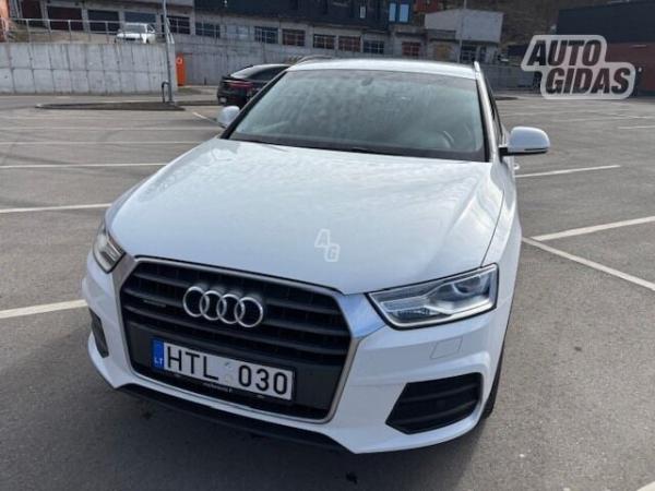 White Audi Q3 2015 in Kaunas, with an engine capacity of 2.00 L and mileage of 183 thousand km for 11900 €, photo 1 on AUTOMOTO.COM.LV