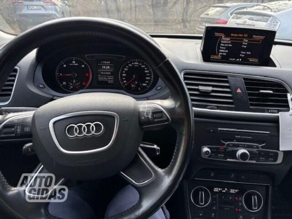 White Audi Q3 2015 in Kaunas, with an engine capacity of 2.00 L and mileage of 183 thousand km for 11900 €, photo 6 on AUTOMOTO.COM.LV