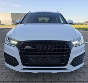 White Audi Q3 2015 in Panevezys, with an engine capacity of 1.97 L and mileage of 196 thousand km for 13250 €, photo 10 on AUTOMOTO.COM.LV