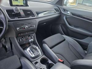 White Audi Q3 2015 in Panevezys, with an engine capacity of 1.97 L and mileage of 196 thousand km for 13250 €, photo 25 on AUTOMOTO.COM.LV