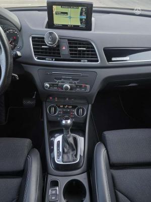 White Audi Q3 2015 in Panevezys, with an engine capacity of 1.97 L and mileage of 196 thousand km for 13250 €, photo 26 on AUTOMOTO.COM.LV