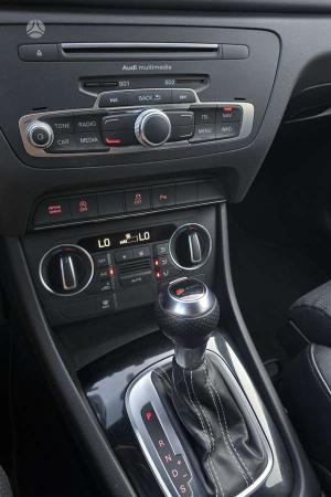 White Audi Q3 2015 in Panevezys, with an engine capacity of 1.97 L and mileage of 196 thousand km for 13250 €, photo 27 on AUTOMOTO.COM.LV