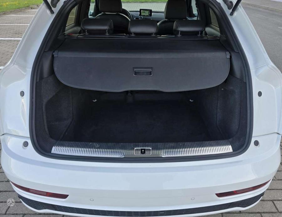 White Audi Q3 2015 in Panevezys, with an engine capacity of 1.97 L and mileage of 196 thousand km for 13250 €, photo 31 on AUTOMOTO.COM.LV