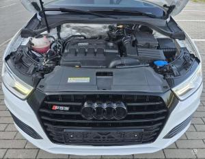 White Audi Q3 2015 in Panevezys, with an engine capacity of 1.97 L and mileage of 196 thousand km for 13250 €, photo 34 on AUTOMOTO.COM.LV