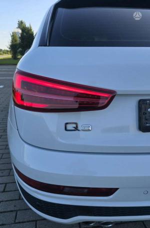 White Audi Q3 2015 in Panevezys, with an engine capacity of 1.97 L and mileage of 196 thousand km for 13250 €, photo 38 on AUTOMOTO.COM.LV