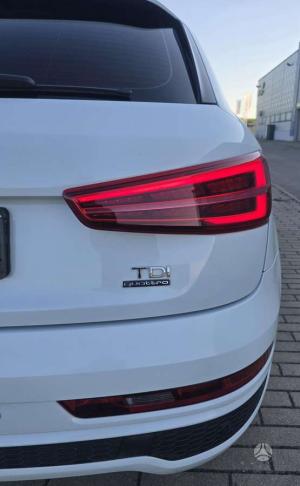White Audi Q3 2015 in Panevezys, with an engine capacity of 1.97 L and mileage of 196 thousand km for 13250 €, photo 39 on AUTOMOTO.COM.LV