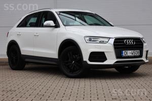 White Audi Q3 2015 in Riga, with an engine capacity of 2.00 L and mileage of 295 thousand km for 9995 €, photo 3 on AUTOMOTO.COM.LV