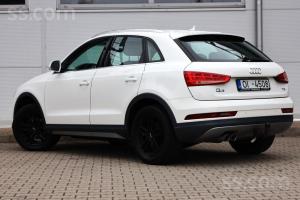 White Audi Q3 2015 in Riga, with an engine capacity of 2.00 L and mileage of 295 thousand km for 9995 €, photo 5 on AUTOMOTO.COM.LV