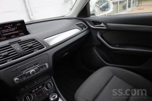 White Audi Q3 2015 in Riga, with an engine capacity of 2.00 L and mileage of 295 thousand km for 9995 €, photo 10 on AUTOMOTO.COM.LV