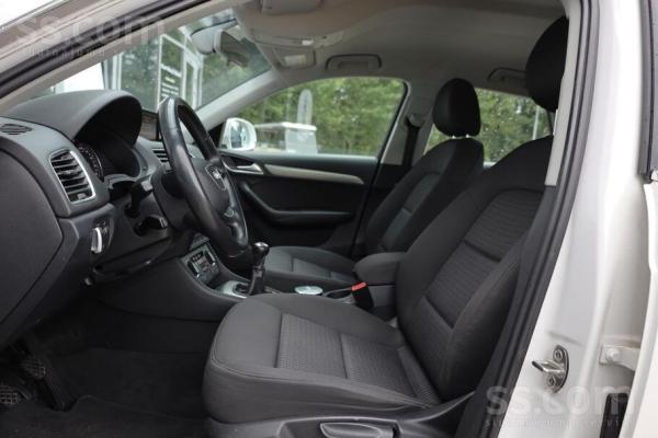 White Audi Q3 2015 in Riga, with an engine capacity of 2.00 L and mileage of 295 thousand km for 9995 €, photo 10 on AUTOMOTO.COM.LV