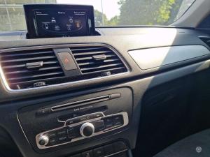 White Audi Q3 2015 in Vilnius, with an engine capacity of 1.40 L and mileage of 189 thousand km for 12500 €, photo 12 on AUTOMOTO.COM.LV