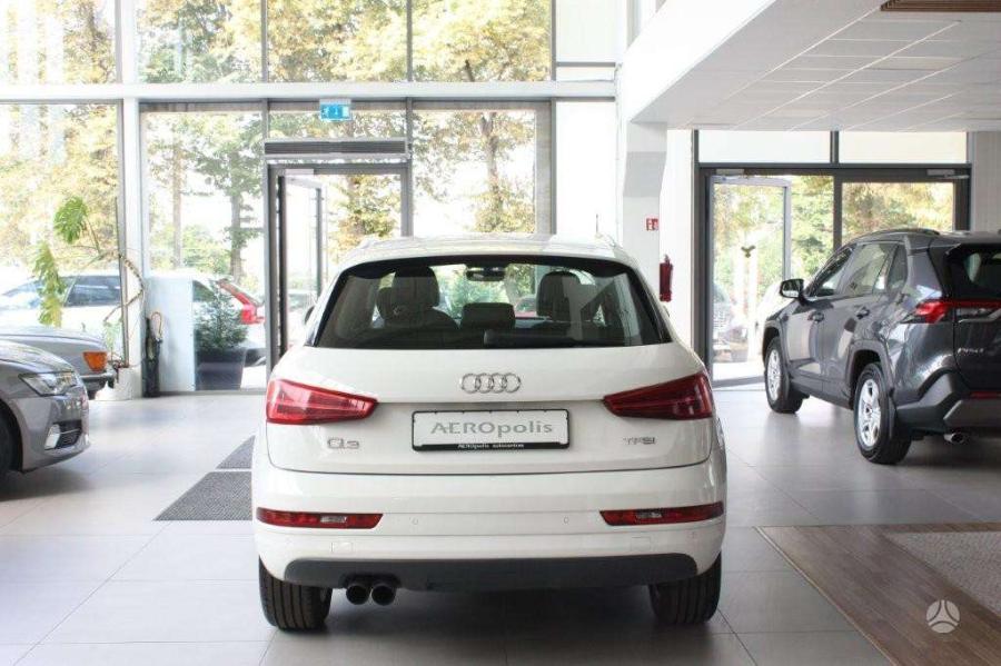 White Audi Q3 2015 in Vilnius, with an engine capacity of 1.40 L and mileage of 189 thousand km for 12500 €, photo 21 on AUTOMOTO.COM.LV