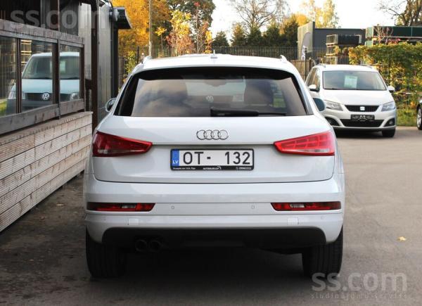 Balts Audi Q3 2015 Rīga, ar dzinēja tilpumu 2.00 L un nobraukumu 0 tūkst. km par 13750 €, foto 6 vietnē AUTOMOTO.COM.LV