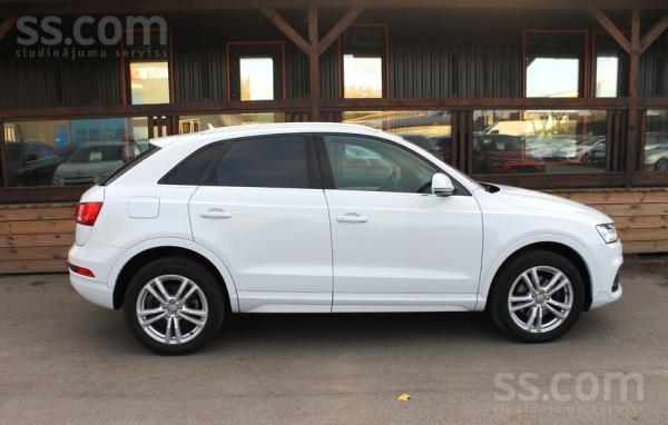 Balts Audi Q3 2015 Rīga, ar dzinēja tilpumu 2.00 L un nobraukumu 0 tūkst. km par 13750 €, foto 8 vietnē AUTOMOTO.COM.LV