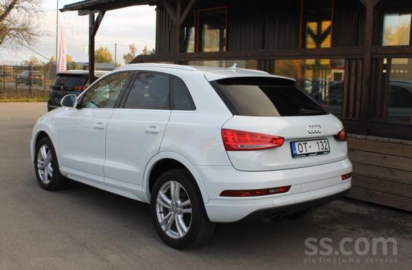 Balts Audi Q3 2015 Rīga, ar dzinēja tilpumu 2.00 L un nobraukumu 0 tūkst. km par 13750 €, foto 10 vietnē AUTOMOTO.COM.LV
