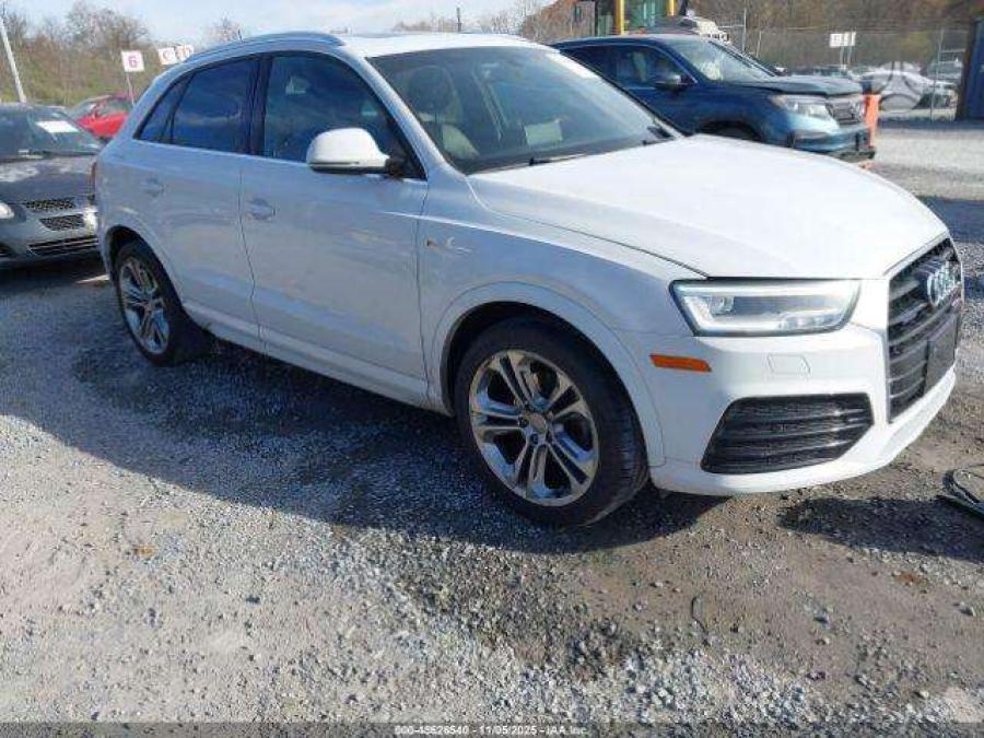 White Audi Q3 2016 in Klaipeda, with an engine capacity of 1.98 L and mileage of 123 thousand km for 3950 €, photo 1 on AUTOMOTO.COM.LV