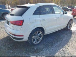 White Audi Q3 2016 in Klaipeda, with an engine capacity of 1.98 L and mileage of 123 thousand km for 3950 €, photo 4 on AUTOMOTO.COM.LV