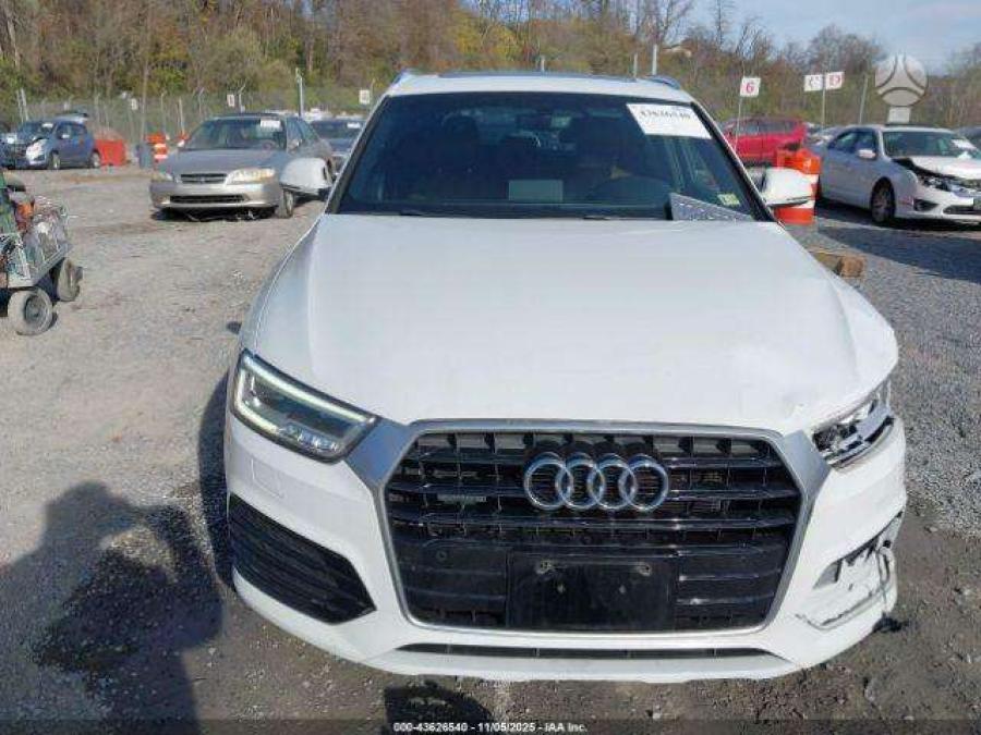 White Audi Q3 2016 in Klaipeda, with an engine capacity of 1.98 L and mileage of 123 thousand km for 3950 €, photo 12 on AUTOMOTO.COM.LV