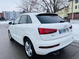 White Audi Q3 2016 in Kaunas, with an engine capacity of 2.00 L and mileage of 249 thousand km for 13500 €, photo 2 on AUTOMOTO.COM.LV