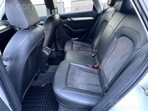 White Audi Q3 2016 in Riga, with an engine capacity of 1.40 L and mileage of 90 thousand km for 14500 €, photo 10 on AUTOMOTO.COM.LV