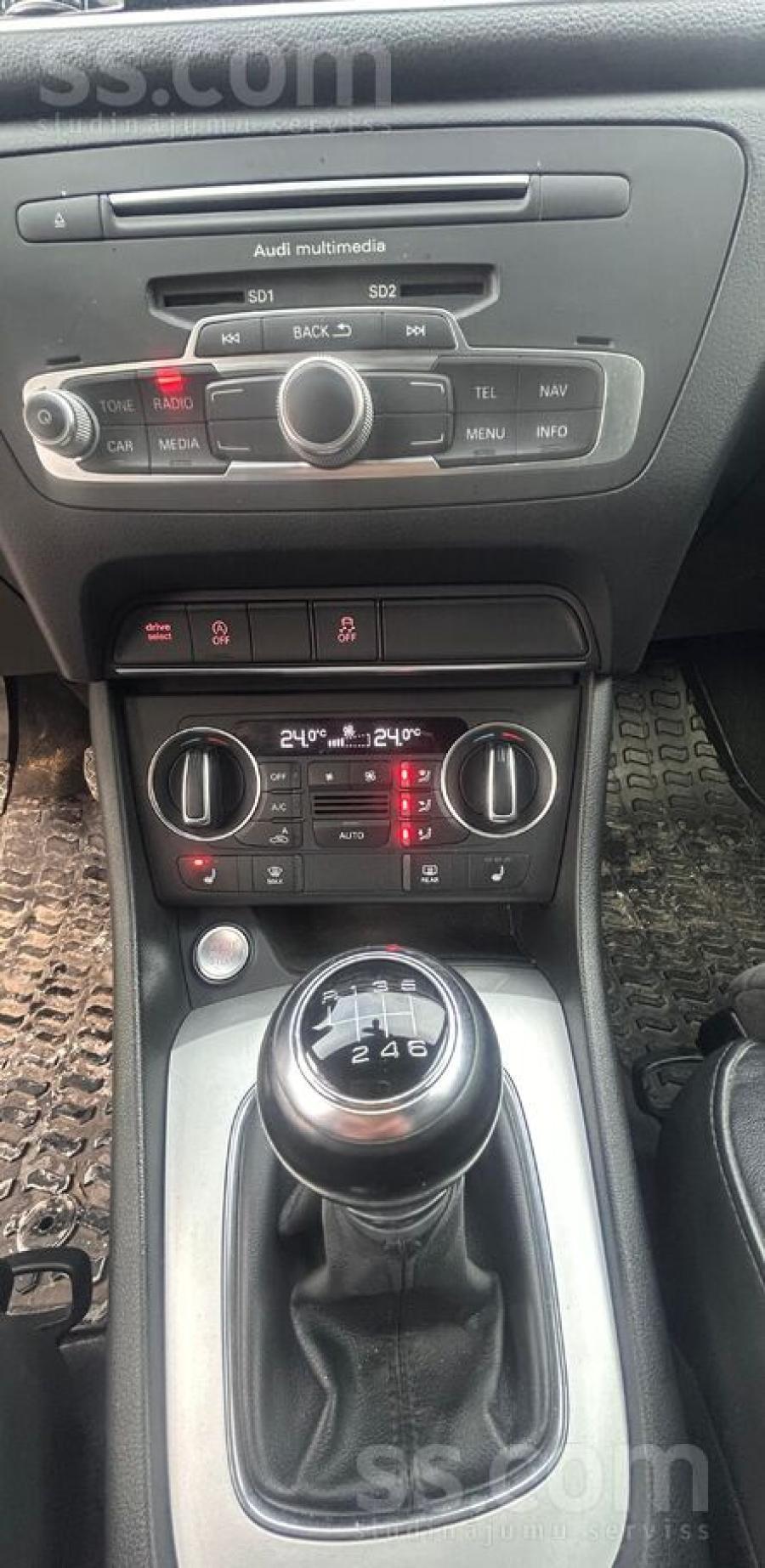 Balts Audi Q3 2016 Rīga, ar dzinēja tilpumu 2.00 L un nobraukumu 285 tūkst. km par 15000 €, foto 12 vietnē AUTOMOTO.COM.LV