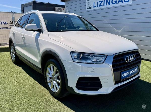 Balts Audi Q3 2016 Panevēža, ar dzinēja tilpumu 1.97 L un nobraukumu 262 tūkst. km par 11300 €, foto 3 vietnē AUTOMOTO.COM.LV