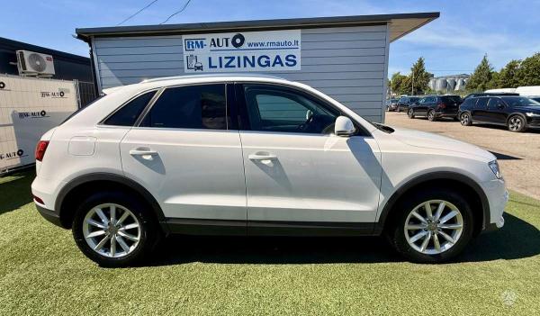 Balts Audi Q3 2016 Panevēža, ar dzinēja tilpumu 1.97 L un nobraukumu 262 tūkst. km par 11300 €, foto 5 vietnē AUTOMOTO.COM.LV