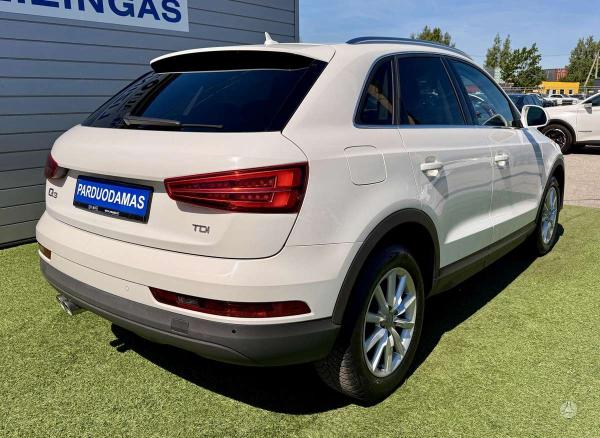 Balts Audi Q3 2016 Panevēža, ar dzinēja tilpumu 1.97 L un nobraukumu 262 tūkst. km par 11300 €, foto 6 vietnē AUTOMOTO.COM.LV