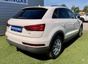 White Audi Q3 2016 in Panevezys, with an engine capacity of 1.97 L and mileage of 262 thousand km for 11300 €, photo 7 on AUTOMOTO.COM.LV