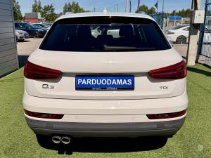 White Audi Q3 2016 in Panevezys, with an engine capacity of 1.97 L and mileage of 262 thousand km for 11300 €, photo 8 on AUTOMOTO.COM.LV