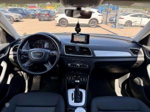 White Audi Q3 2016 in Panevezys, with an engine capacity of 1.97 L and mileage of 262 thousand km for 11300 €, photo 13 on AUTOMOTO.COM.LV