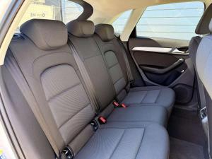 White Audi Q3 2016 in Panevezys, with an engine capacity of 1.97 L and mileage of 262 thousand km for 11300 €, photo 19 on AUTOMOTO.COM.LV