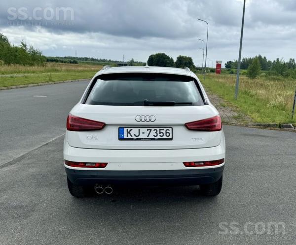 White Audi Q3 2016 in Riga, with an engine capacity of 1.50 L and mileage of 173 thousand km for 14500 €, photo 9 on AUTOMOTO.COM.LV