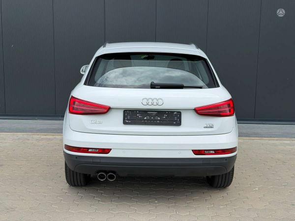 White Audi Q3 2016 in Vilnius, with an engine capacity of 1.97 L and mileage of 258 thousand km for 13600 €, photo 5 on AUTOMOTO.COM.LV