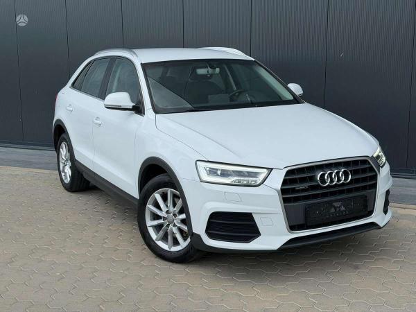 Balts Audi Q3 2016 Viļņa, ar dzinēja tilpumu 1.97 L un nobraukumu 258 tūkst. km par 13600 €, foto 1 vietnē AUTOMOTO.COM.LV
