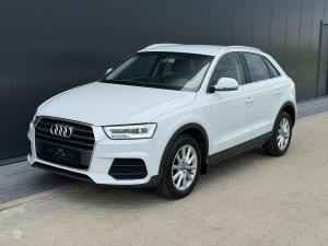 White Audi Q3 2016 in Vilnius, with an engine capacity of 1.97 L and mileage of 258 thousand km for 13600 €, photo 4 on AUTOMOTO.COM.LV